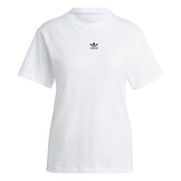 adidas originals T-Shirt 'Adicolor Essentials' Damen Gr&ouml;&szlig;e 5XL/6XL schwarz / wei&szlig;