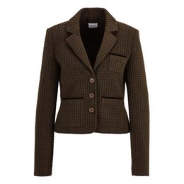 Madeleine Mode Madeleine Blazer Damen Gr&ouml;&szlig;e 36 schoko / schwarz