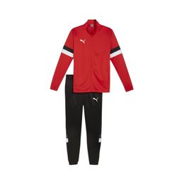 Puma Trainingsanzug 'TeamRise' Herren Gr&ouml;&szlig;e M rot / schwarz / wei&szlig;