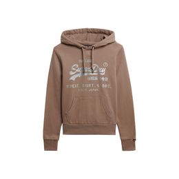 Superdry & Co Sweatshirt Damen Gr&ouml;&szlig;e XL camel / silber