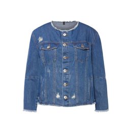 Studio Untold &Uuml;bergangsjacke Damen Gr&ouml;&szlig;e L/XL blue denim / mischfarben