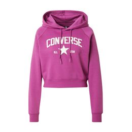 Converse Sweatshirt Damen Gr&ouml;&szlig;e XS neonlila / wei&szlig;