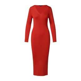 comma, COMMA Kleid Damen Gr&ouml;&szlig;e 32 rot Winterkleid