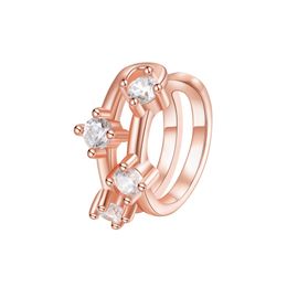 Hey Happiness Ohrringe 'Sparkle Band' Damen Gr&ouml;&szlig;e One Size rosegold