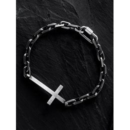 Reytel Armband 'STRENGTH OF FAITH' Herren Gr&ouml;&szlig;e 17 cm silber