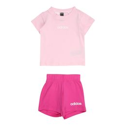 adidas Sportswear Trainingsanzug Jungen Gr&ouml;&szlig;e 92 pink / rosa / wei&szlig;