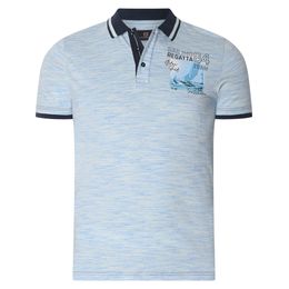 Jan Vanderstorm Poloshirt 'Gilgi' Herren Gr&ouml;&szlig;e XL hellblau