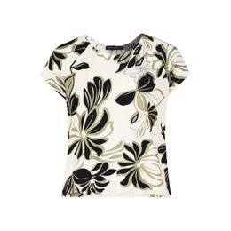Betty Barclay T-Shirt Damen Gr&ouml;&szlig;e L creme / dunkelblau / gr&uuml;n
