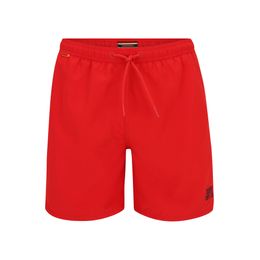 Superdry & Co Badeshorts 'Essential' Herren Gr&ouml;&szlig;e L marine / rot