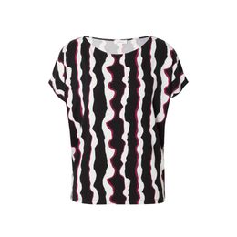 s.Oliver Shirt Damen Gr&ouml;&szlig;e S himbeer / schwarz / wei&szlig;