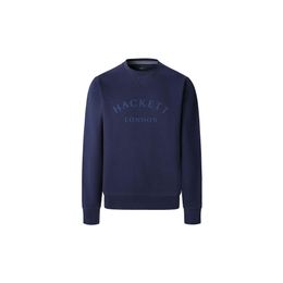 Hackett London Sweatshirt 'Heritage Ess' Herren Gr&ouml;&szlig;e M navy / wei&szlig;