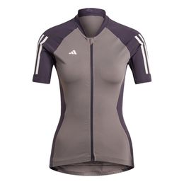 adidas Performance Trikot 'Essentials' Damen Gr&ouml;&szlig;e XL/XXL taupe / wei&szlig;