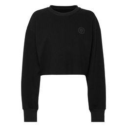 Plein Sport Sweatshirt Damen Gr&ouml;&szlig;e L schwarz
