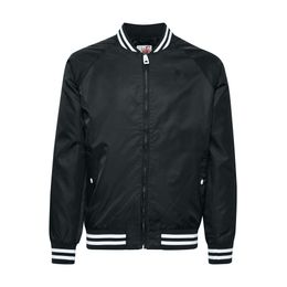 INDICODE Jeans Jacke 'Kevin' Herren Gr&ouml;&szlig;e S schwarz / wei&szlig;