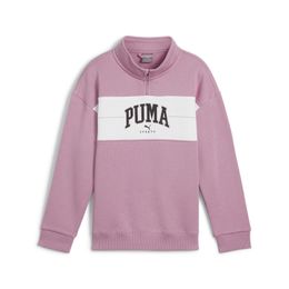 Puma Sweatshirt 'SQUAD' Jungen Gr&ouml;&szlig;e 128 altrosa / schwarz / wei&szlig;