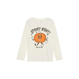 s.Oliver Shirt Jungen Gr&ouml;&szlig;e 128/134 creme / orange / schwarz