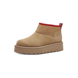 Tamaris Boots Damen Gr&ouml;&szlig;e 39 camel / rot Winterschuhe