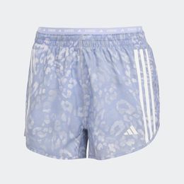 adidas Performance Sportshorts 'Own the Run' Damen Gr&ouml;&szlig;e XL himmelblau / pastellblau / wei&szlig;