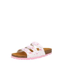 Lico Pantolette 'Bioline' M&auml;dchen Gr&ouml;&szlig;e 28 pink / rosa / wei&szlig;