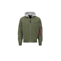 Alpha Industries &Uuml;bergangsjacke 'MA-1 TT' Herren Gr&ouml;&szlig;e S gr&uuml;n
