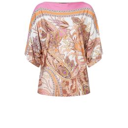 ana alcazar Bluse 'Duara' Damen Gr&ouml;&szlig;e XS lila / mandarine / pink / wei&szlig;