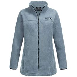 Arctic Seven Fleecejacke 'AS416' Damen Gr&ouml;&szlig;e M taubenblau / hellblau / schwarz