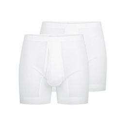Schiesser Boxershorts 'Original Classics Feinripp' Herren Gr&ouml;&szlig;e XXL wei&szlig;