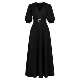 Woman Vision Kleid Damen Gr&ouml;&szlig;e 38 schwarz Winterkleid