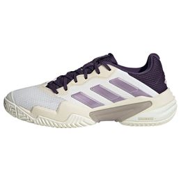 adidas Performance Sportschuh 'Barricade 13' Damen Gr&ouml;&szlig;e 36.5/37 creme / dunkellila / wei&szlig;