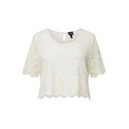 Ulla Popken Bluse Damen Gr&ouml;&szlig;e M/L offwhite