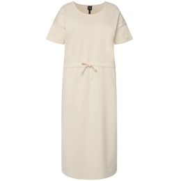 Ulla Popken Kleid Damen Gr&ouml;&szlig;e 62/64 beige Winterkleid