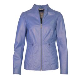 JCC Lederjacke Damen Gr&ouml;&szlig;e XXL blau