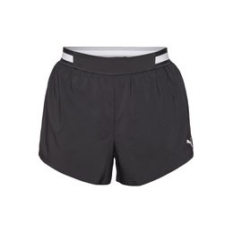 Puma Sportshorts 'Floral Ribbo' Damen Gr&ouml;&szlig;e XS schwarz / wei&szlig;