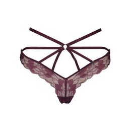 JETTE Slip in Bordeaux - 69% | Gr&ouml;&szlig;e 44/46 | Damen-unterteile