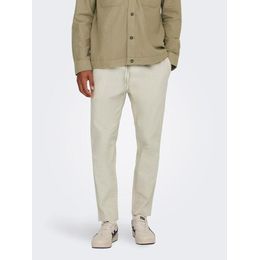 Only & Sons ONLY & SONS Hose in Beige - 56% | Gr&ouml;&szlig;e M | Herren-plussize