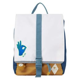 Fabelab Rucksack in Petrol/ Senf/ Wei&szlig; - (B)26 x (H)32 x (T)9 cm - 33% | Kinder-rucksaecke-taschen
