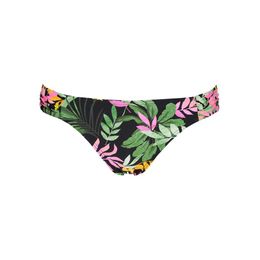 Vivance Bikini-Hose in Schwarz/ Gr&uuml;n/ Pink - 67% | Gr&ouml;&szlig;e 36 | Damen-bademode