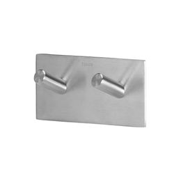 Tiger Handtuchhaken ''Square'' in Silber - (B)9,5 x (H)4,5 x (T)2,7 cm - 28% | Badezimmer-accessoires