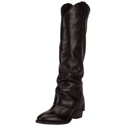 felmini Stiefel Damen Gr&ouml;&szlig;e 41 schwarz Winterschuhe
