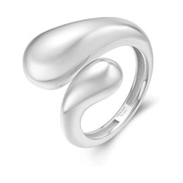 Ania Haie Ring Damen Gr&ouml;&szlig;e 50/60 silber