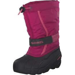 Sorel Snowboots 'Childrens Flurry' Jungen Gr&ouml;&szlig;e 30 pink / schwarz