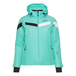 Maier Sports Sportjacke Damen Gr&ouml;&szlig;e S/M gr&uuml;n / schwarz / wei&szlig;