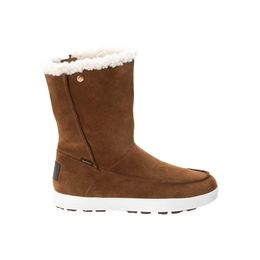 Jack Wolfskin Leder-Boots "Auckland" in Camel - 73% | Gr&ouml;&szlig;e 39,5 | Damen-stiefel