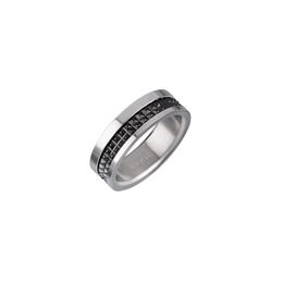 Breil Ring Herren Gr&ouml;&szlig;e 48 schwarz / silber