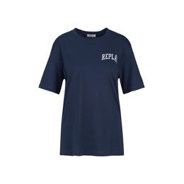 Replay Shirt Damen Gr&ouml;&szlig;e L dunkelblau