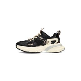 Posh By Poelman Sneaker 'Lola' M&auml;dchen Gr&ouml;&szlig;e 32 beige / schwarz