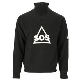 SOS Pullover 'Tignes' Herren Gr&ouml;&szlig;e L schwarz / wei&szlig;