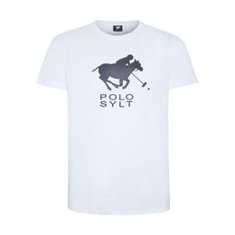 POLO SYLT T-Shirt Herren Gr&ouml;&szlig;e L marine / wei&szlig;