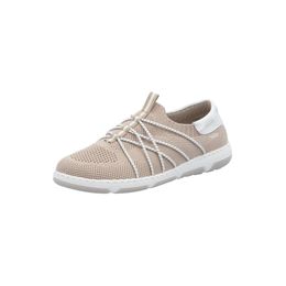 Rieker Slip On Damen Gr&ouml;&szlig;e 40 beige / wei&szlig;