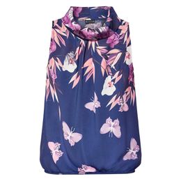 Laura Scott Bluse Damen Gr&ouml;&szlig;e L/XL marine / hellpink / wei&szlig;